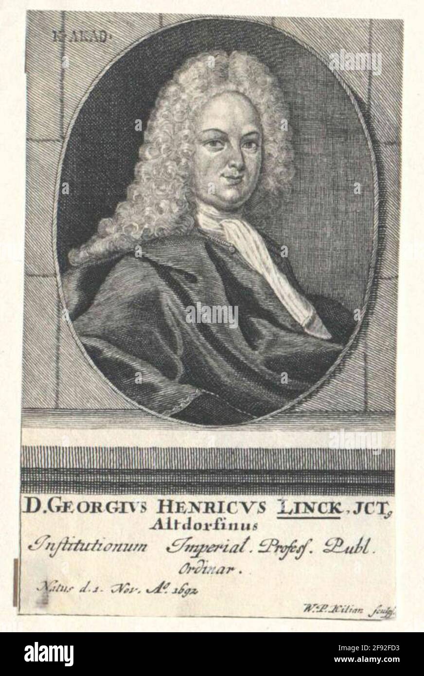 Linck, Georg Heinrich Stock Photo - Alamy