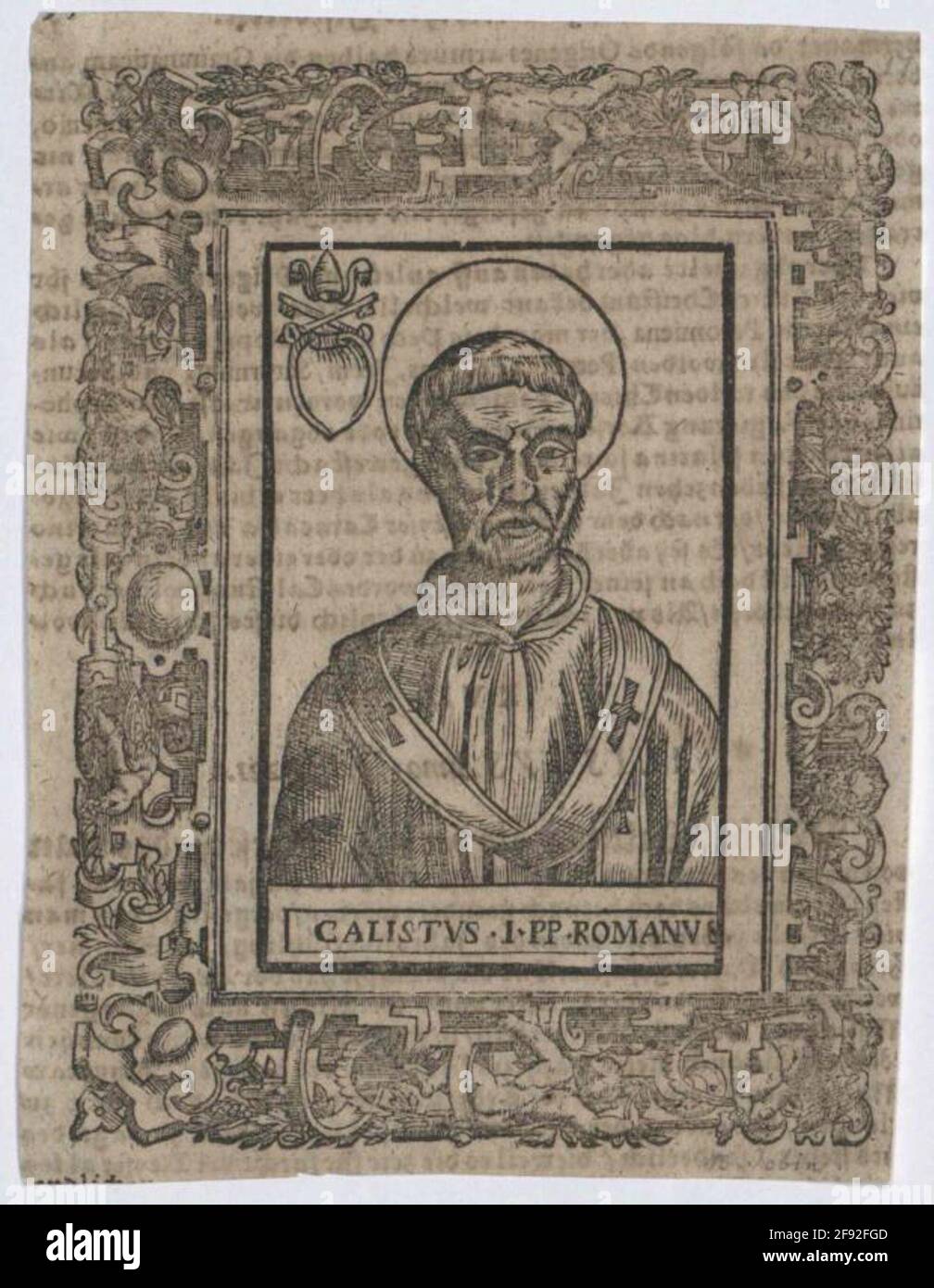 Callixtus i hi-res stock photography and images - Alamy