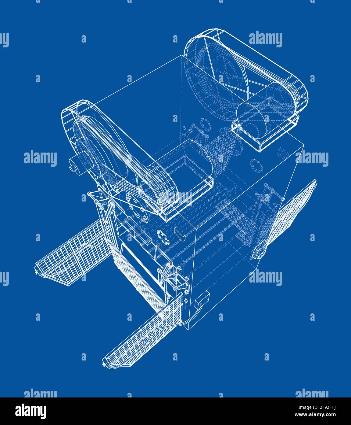 Powerful Press. Vector Stock Vector Image & Art - Alamy