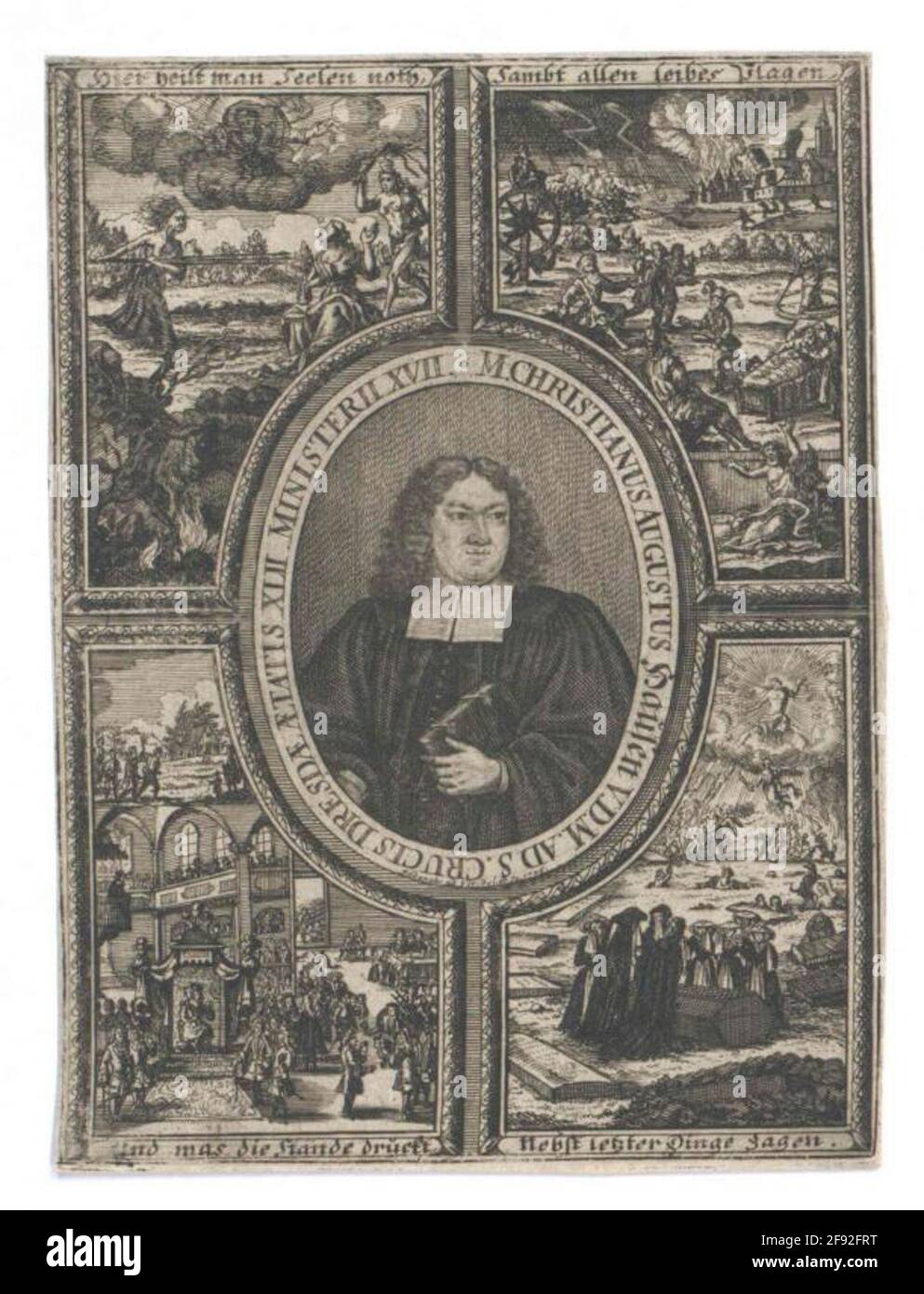 Hausen, Christian August Stock Photo - Alamy