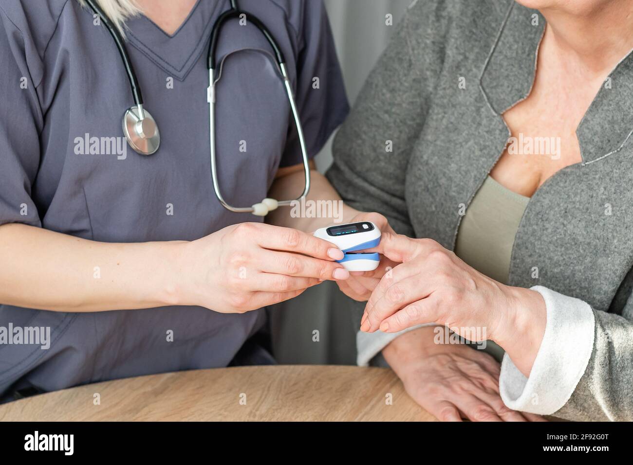 Medical and healthcare concept, Professional doctors are measuring ...