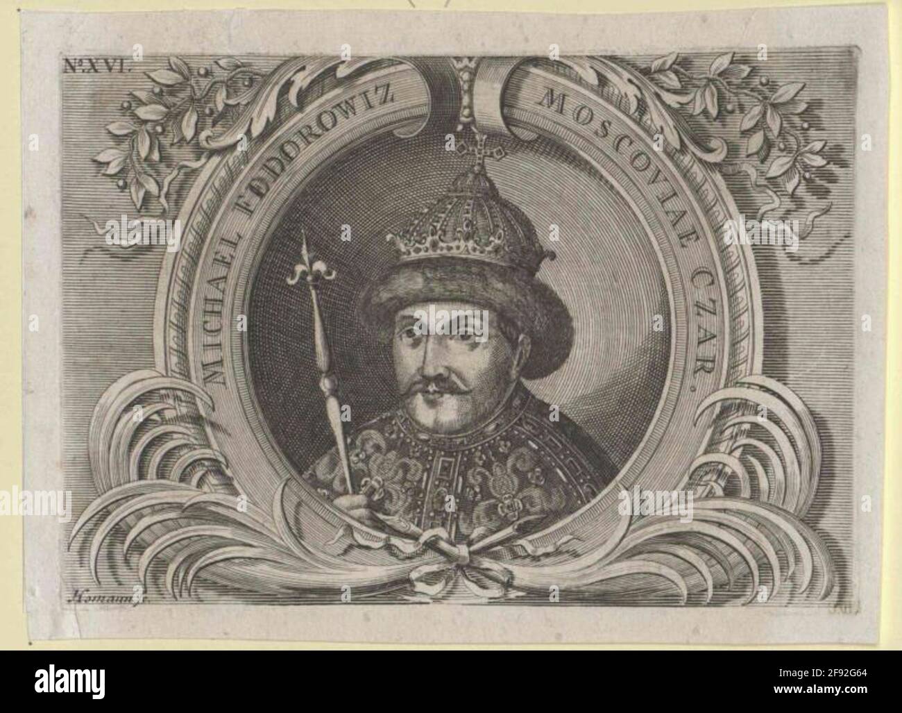 Michael III., Zar of Russia Stock Photo - Alamy