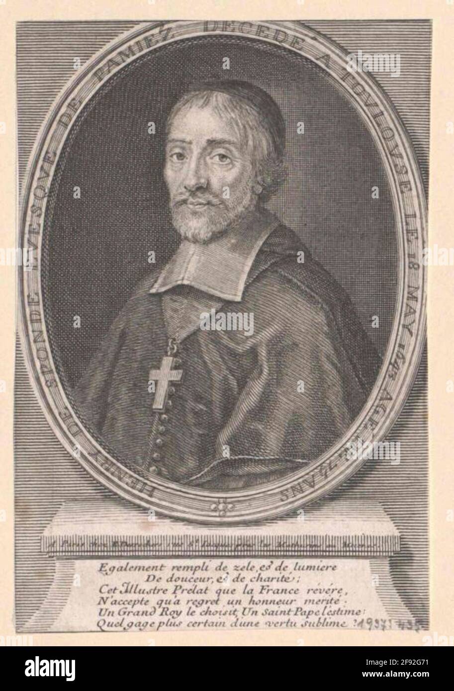 Sponde, Henri de Stock Photo - Alamy