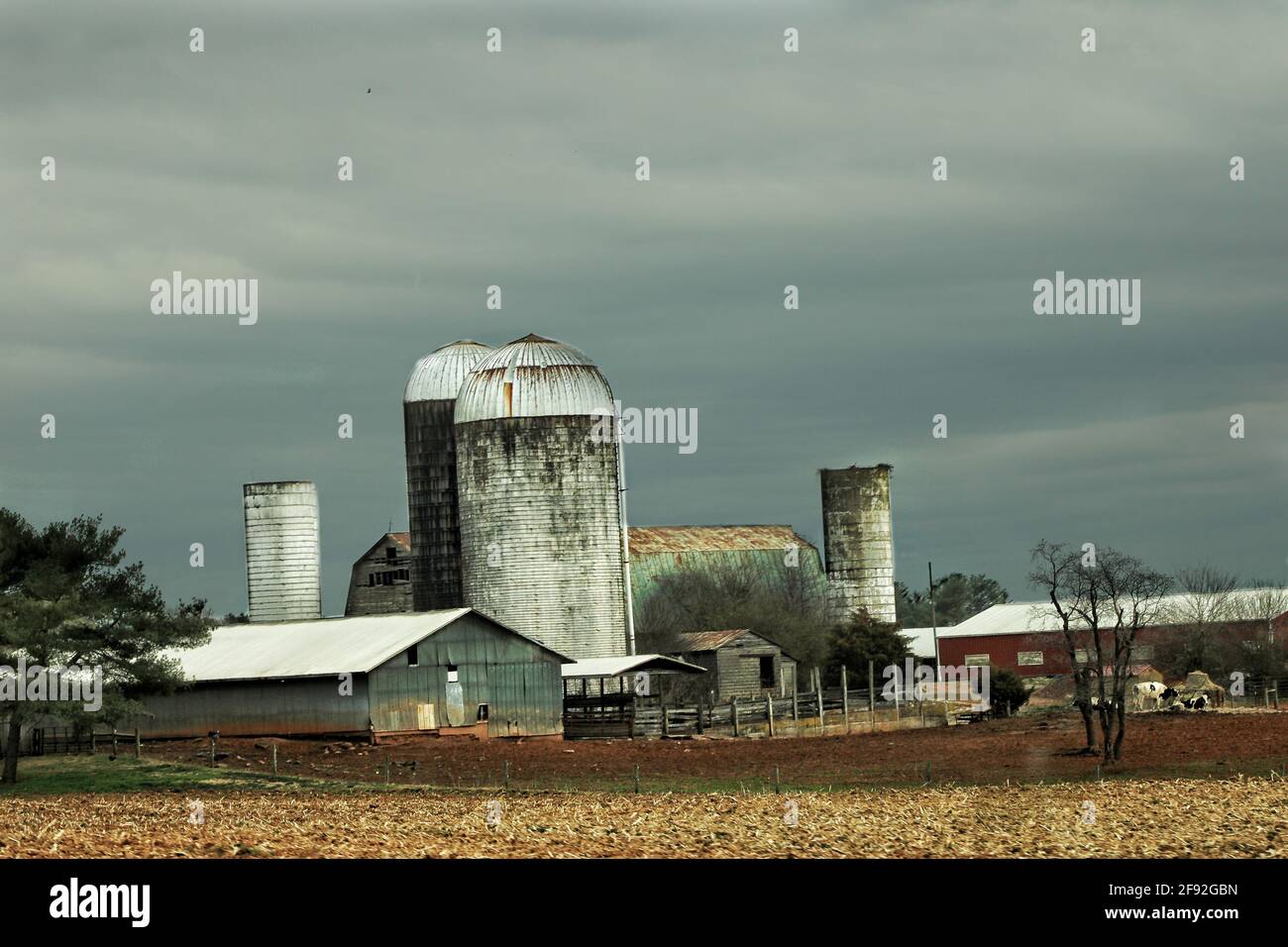 Silage towers hi-res stock photography and images - Alamy