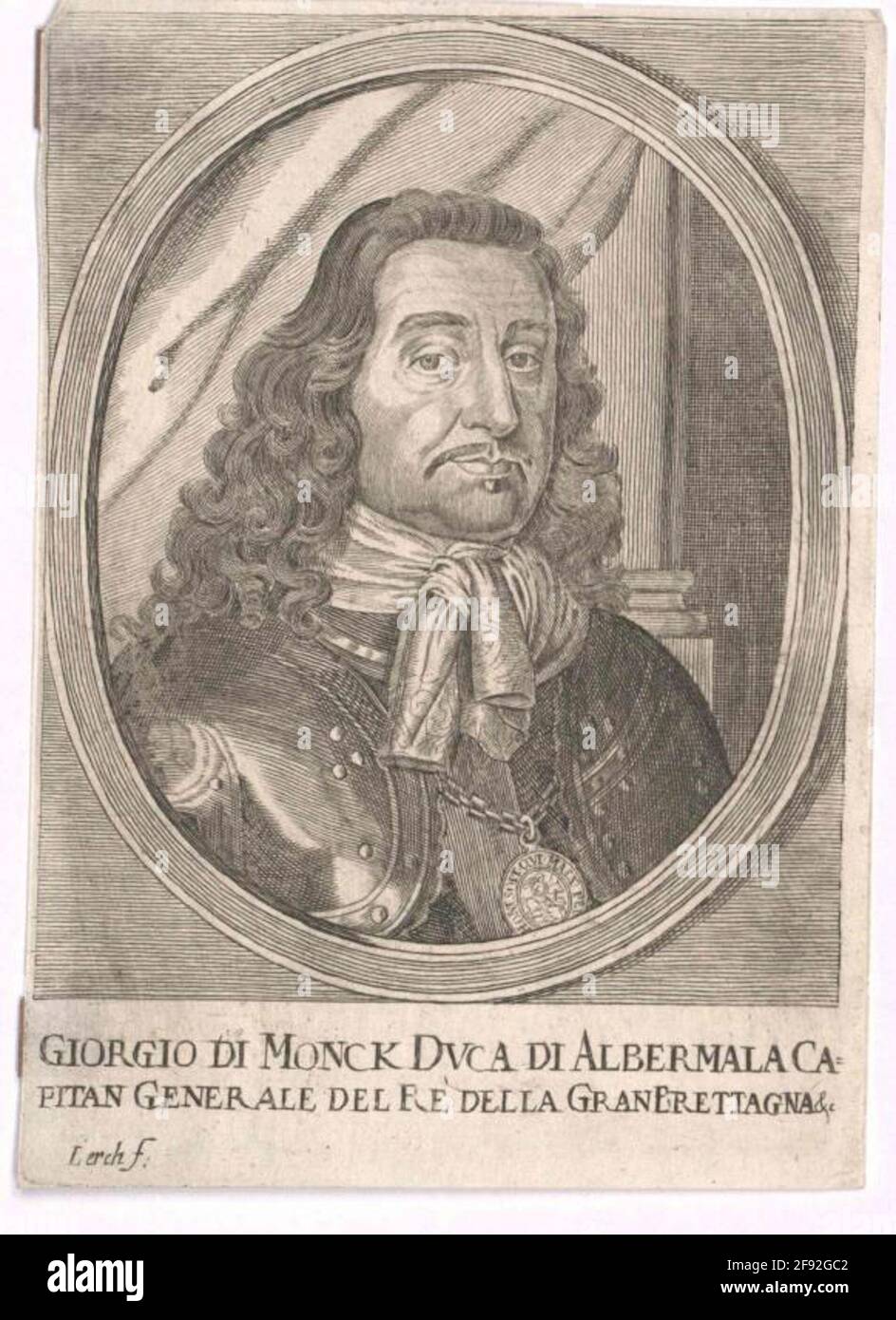 Monck, George, 1. Duke of Albemarle Stock Photo - Alamy
