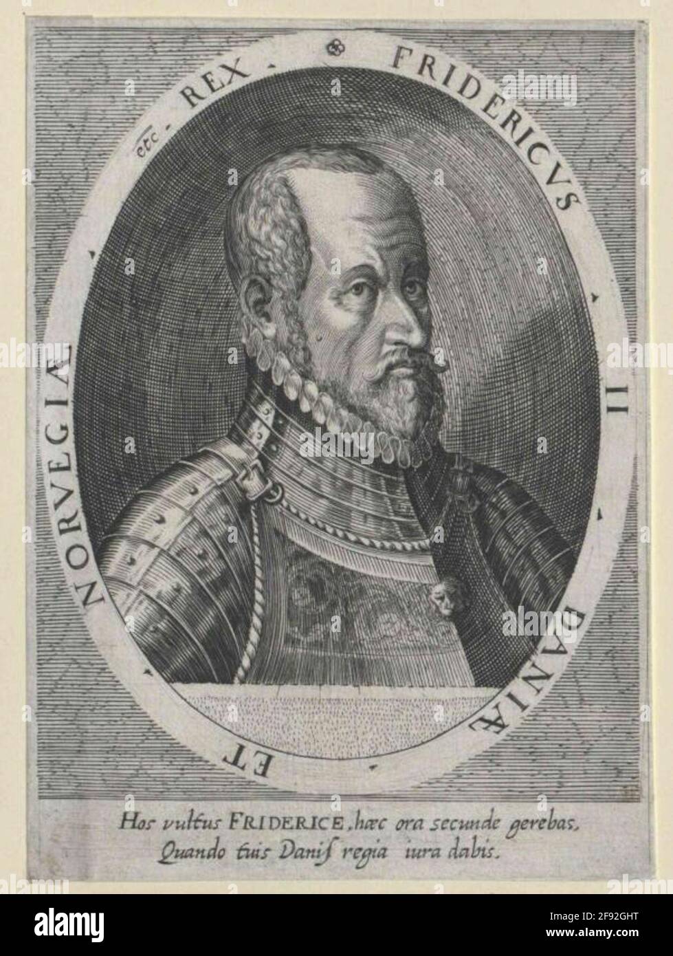 Frederick II, King of Denmark Stock Photo - Alamy