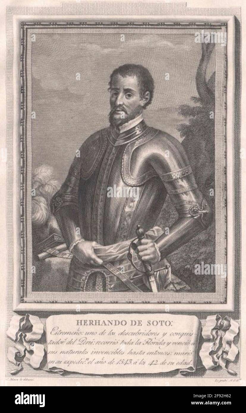 Soto, Hernando de Stock Photo - Alamy