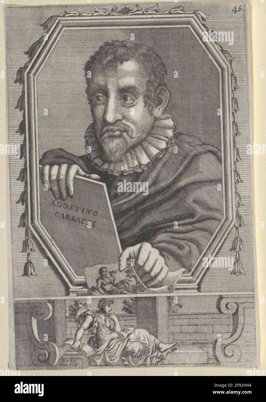 Carracci agostino hi-res stock photography and images - Alamy
