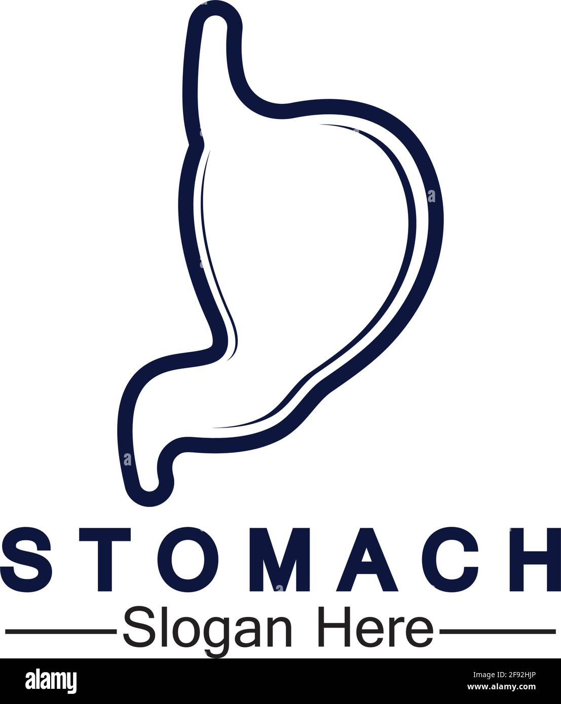 Stomach Health Logo vector illustration design - creative ...