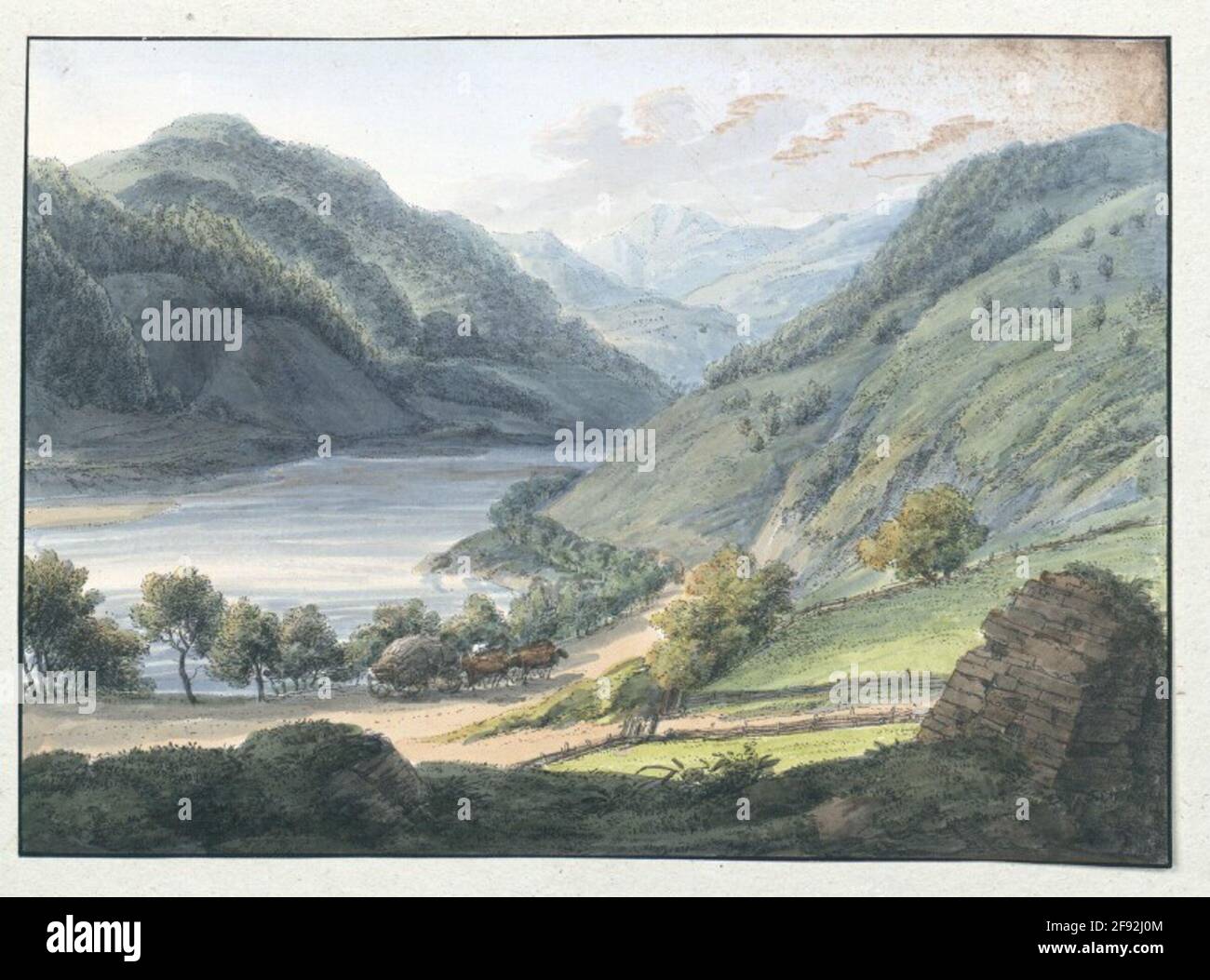 Path from the Rothenthurm to the Contumaz Stock Photo - Alamy