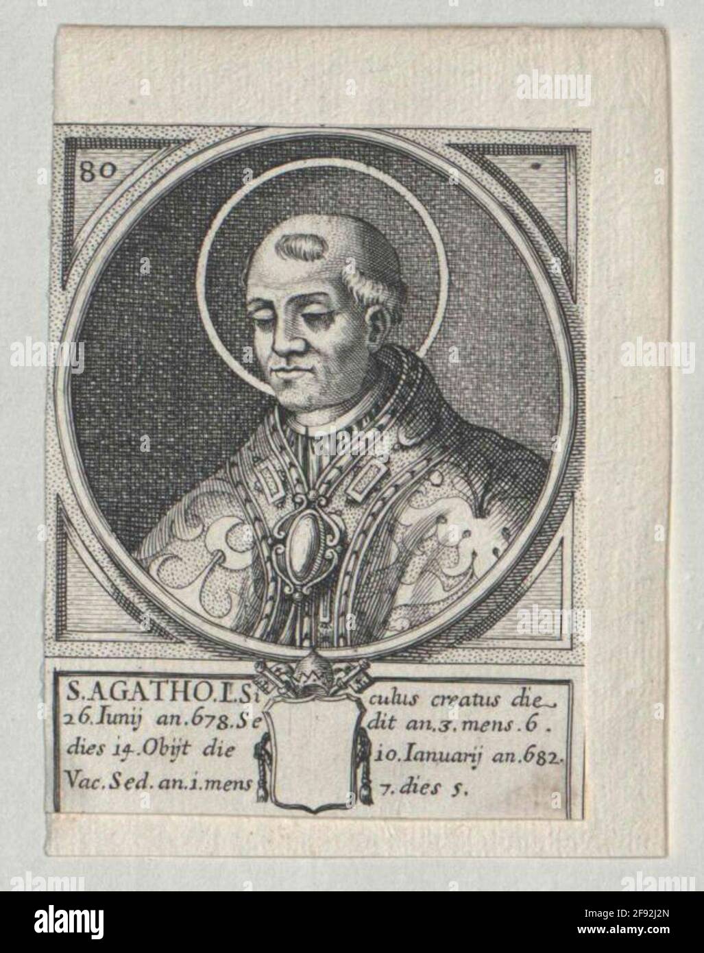 Papa agatho hi-res stock photography and images - Alamy