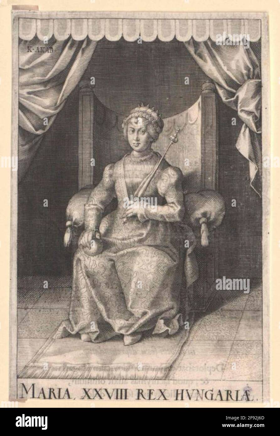 Maria, Queen of Hungary Stock Photo - Alamy