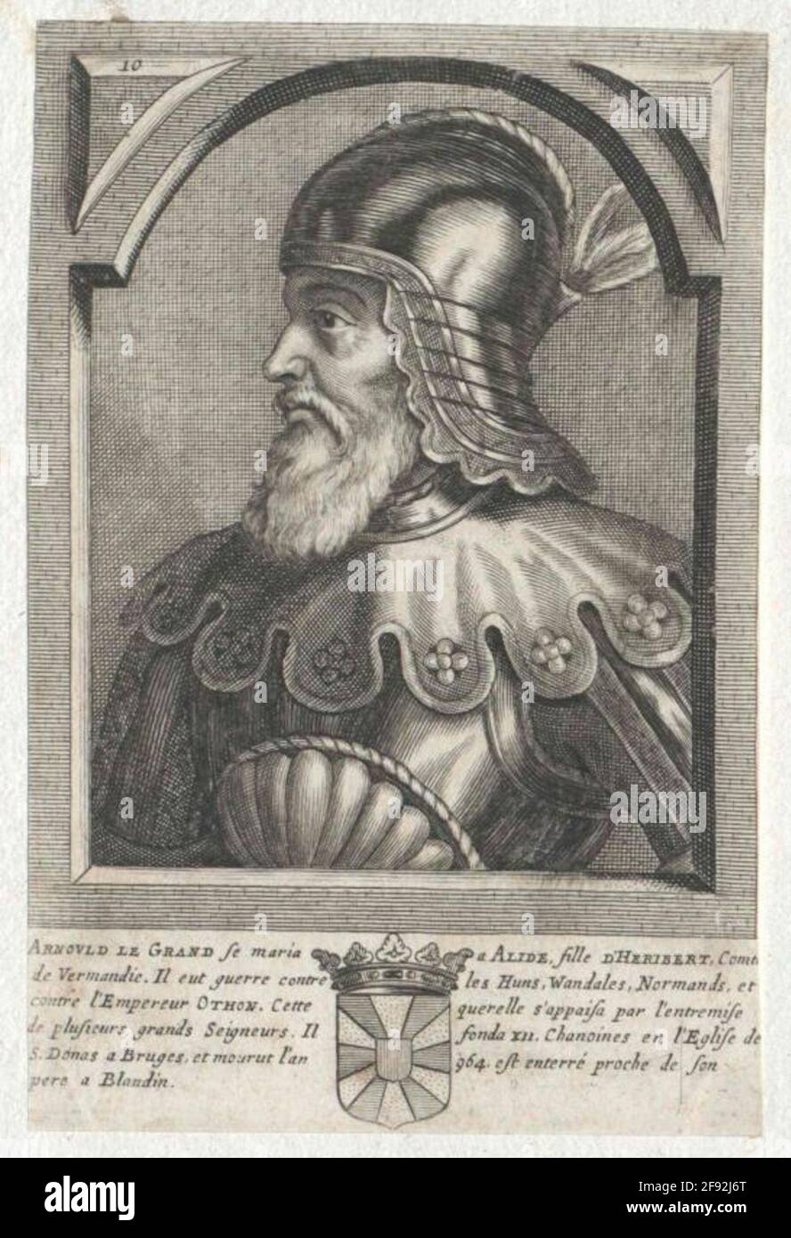 Arnulf I, Count of Flanders Stock Photo - Alamy