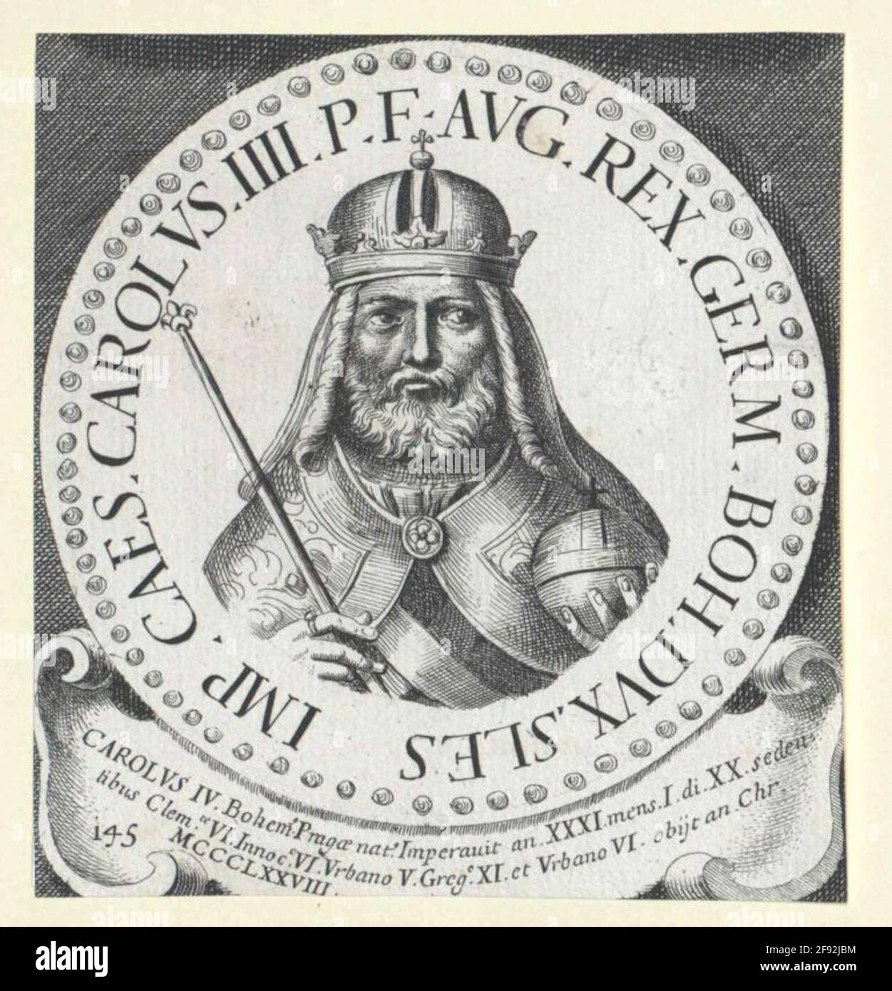 Karl IV., Kaiser Stock Photo - Alamy