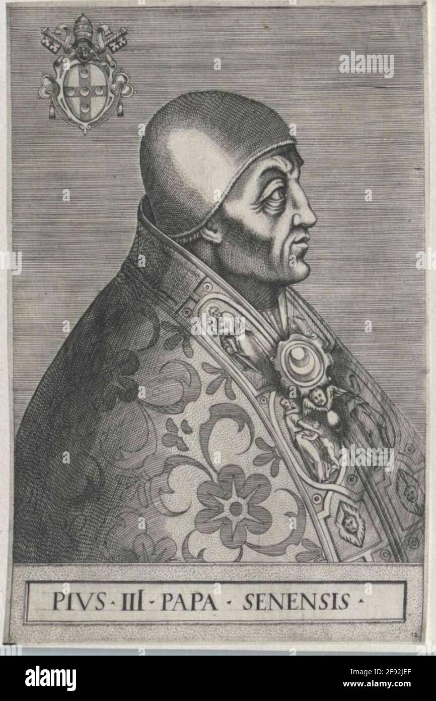 Pius III., papa Stock Photo - Alamy