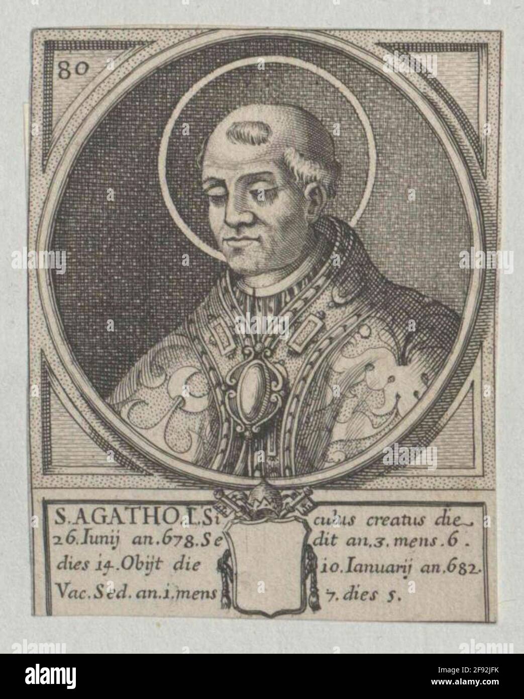 Papa agatho hi-res stock photography and images - Alamy