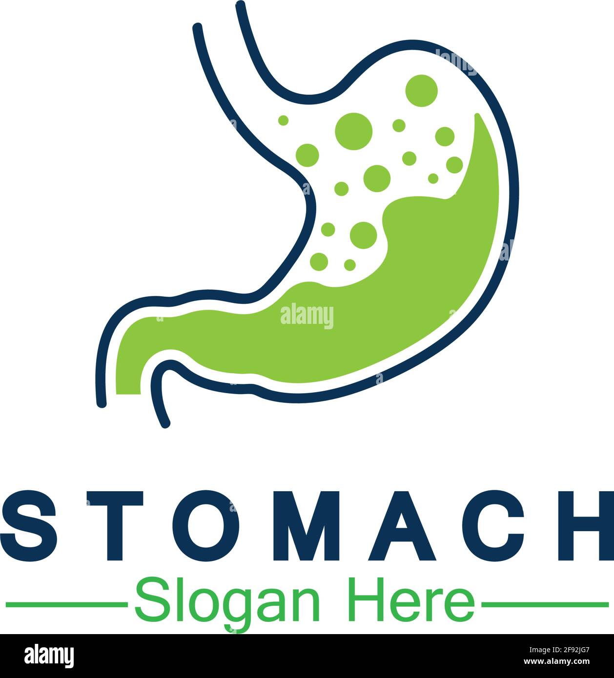 Stomach Health Logo vector illustration design - creative ...