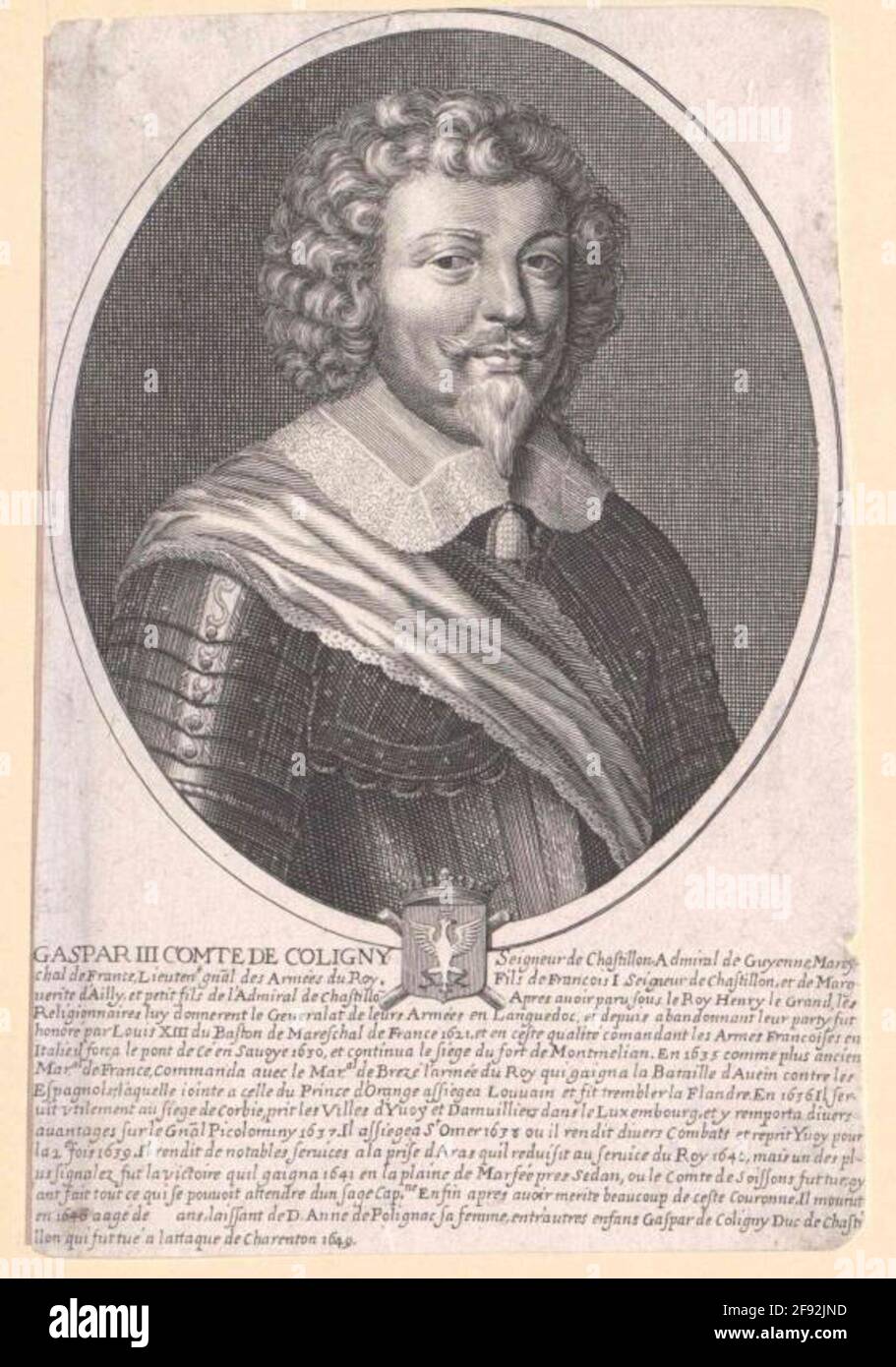 Coligny, Gaspard Count Stock Photo - Alamy