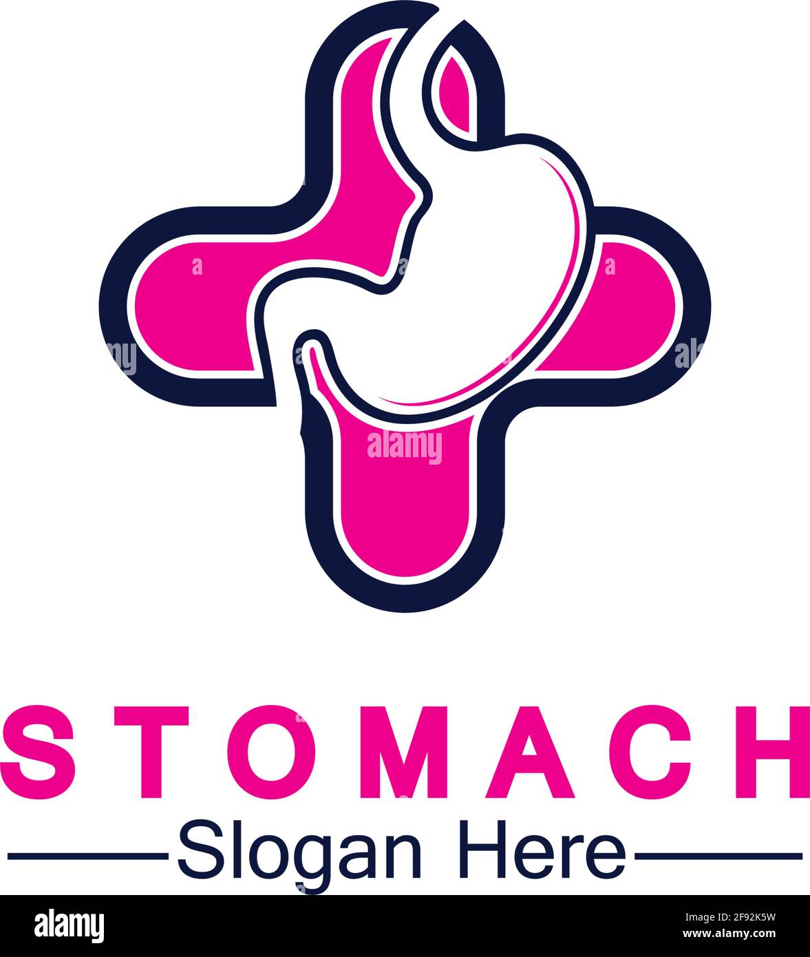 Stomach Health Logo vector illustration design - creative ...