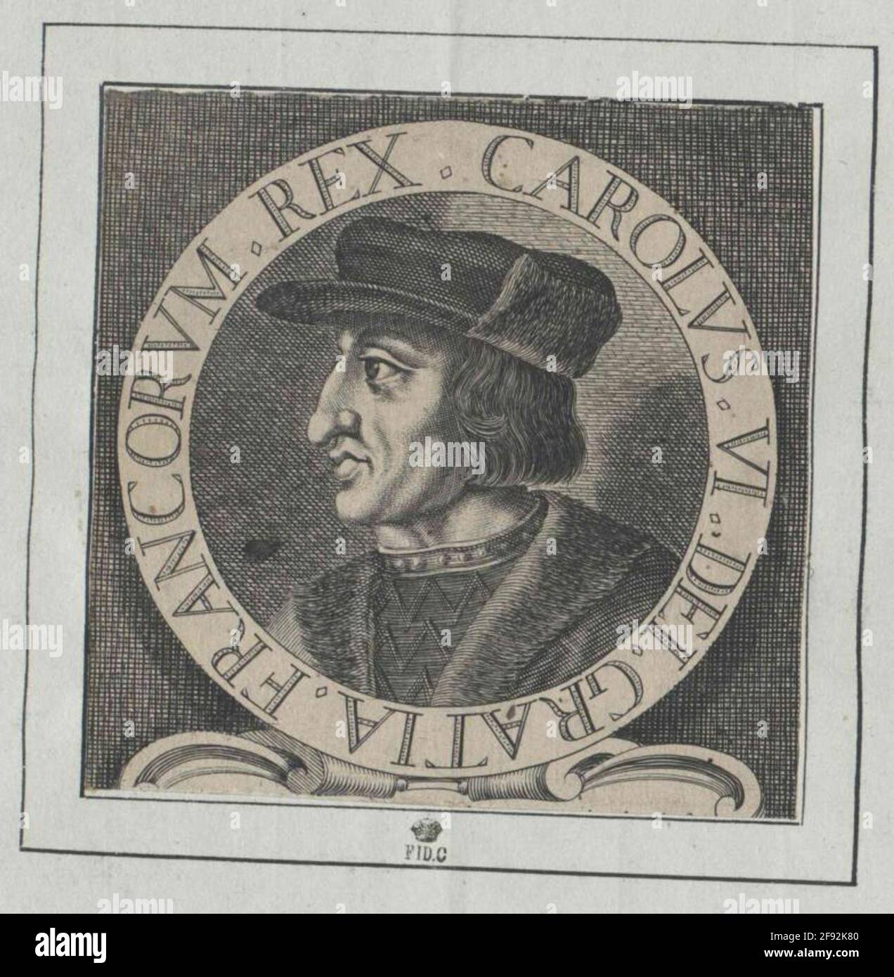 Karl Vi., King of France Stock Photo - Alamy