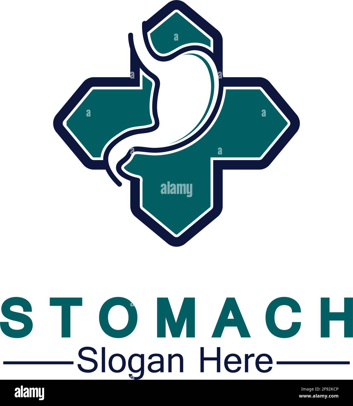 Stomach Health Logo vector illustration design - creative ...