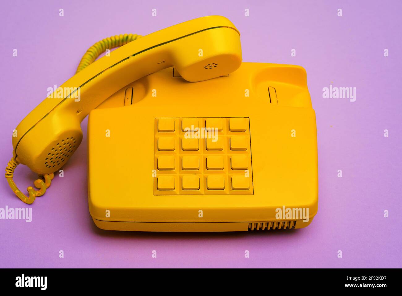 Purple handset hi-res stock photography and images - Alamy