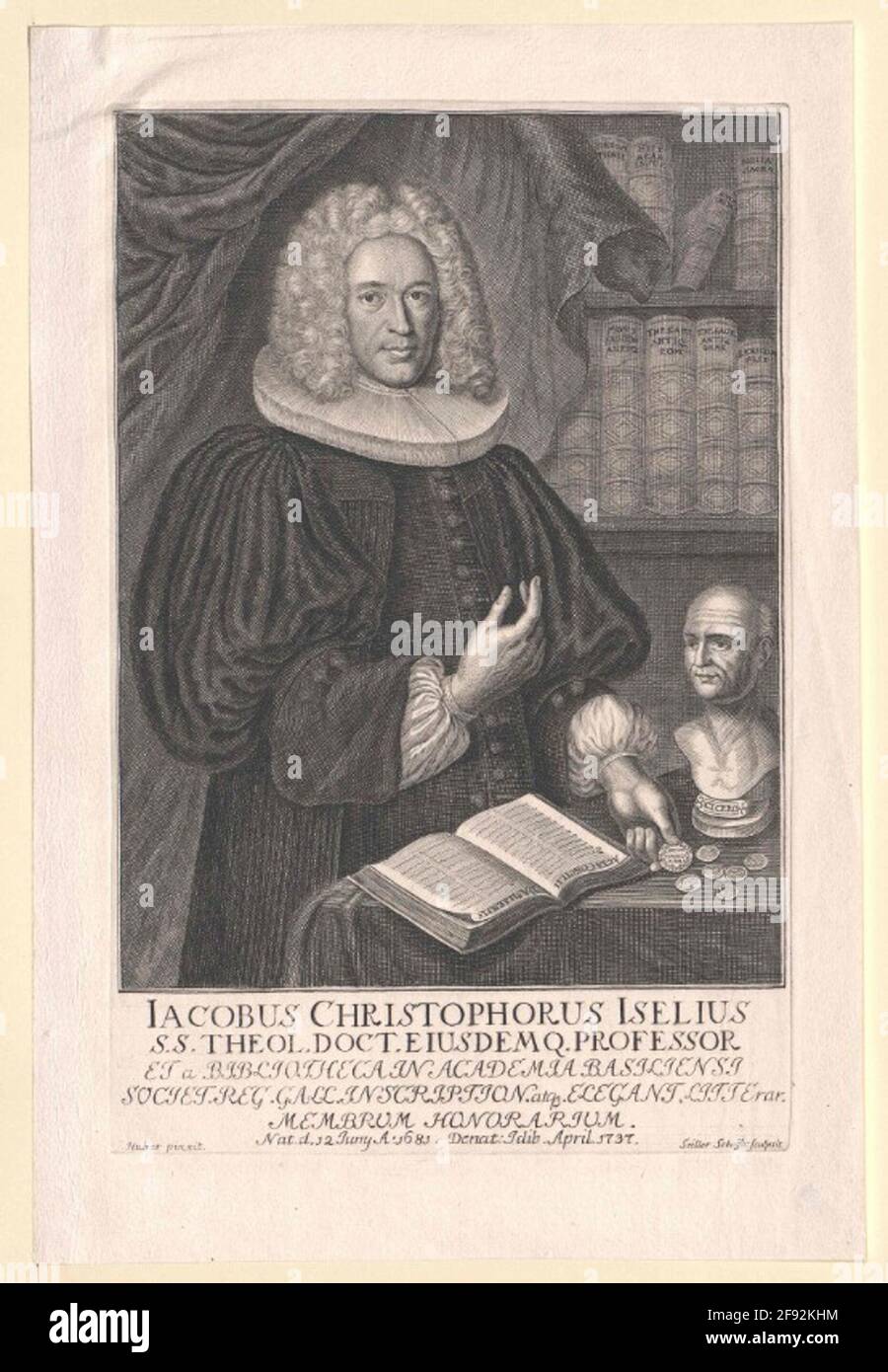 Iselin, Jakob Christoph Stock Photo - Alamy