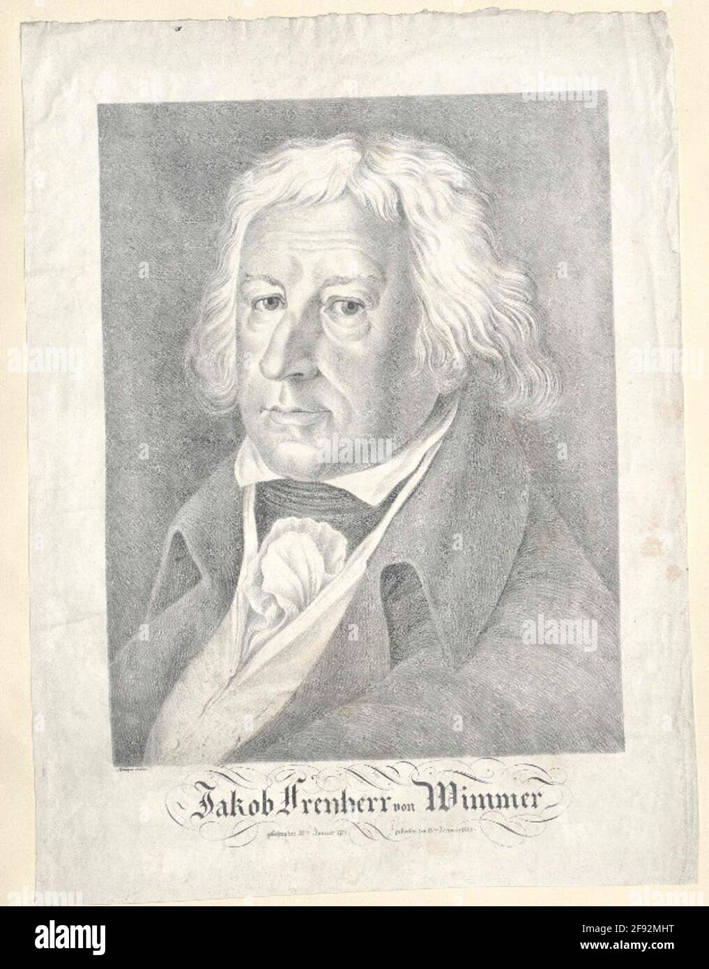 Wimmer, Jakob Freiherr von Stock Photo - Alamy