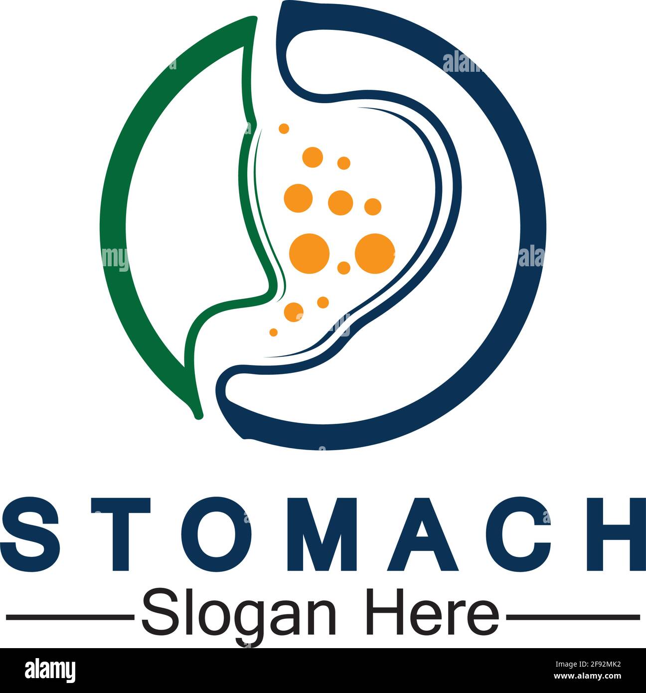 Stomach Health Logo vector illustration design - creative ...