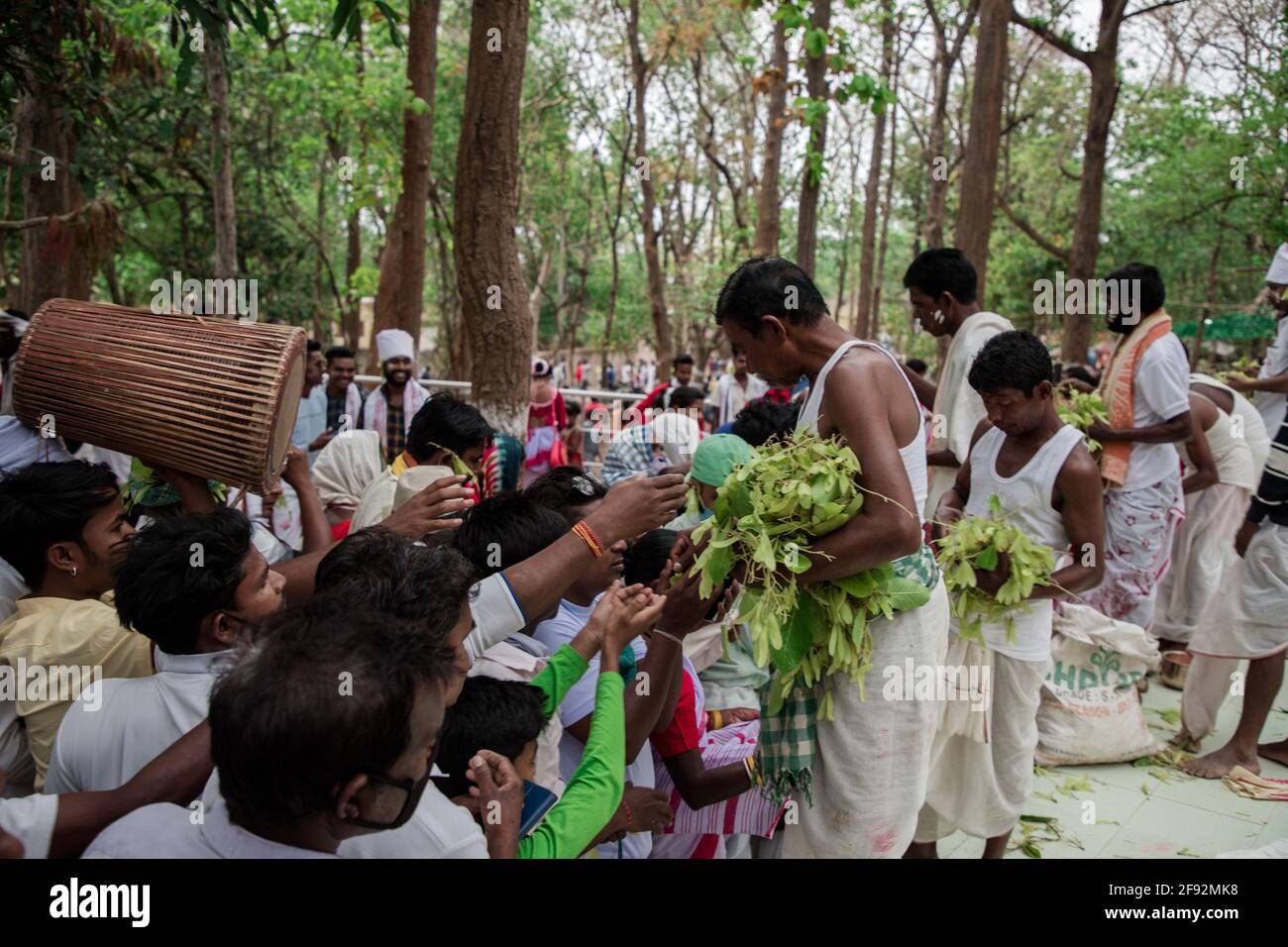 Sarhul festival celebrated amidst Covid-19 pandemic by tribes in ...
