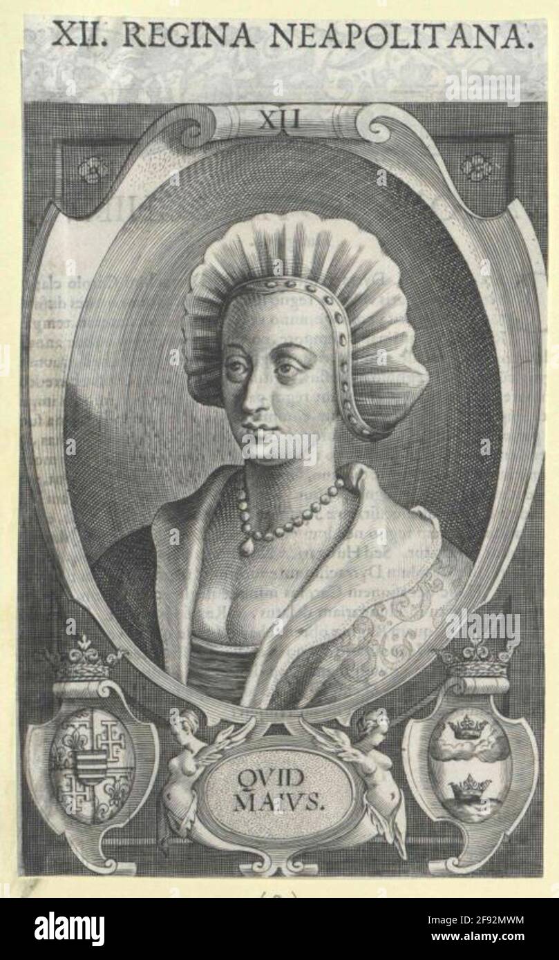 Johanna I, Queen of Naples Stock Photo - Alamy