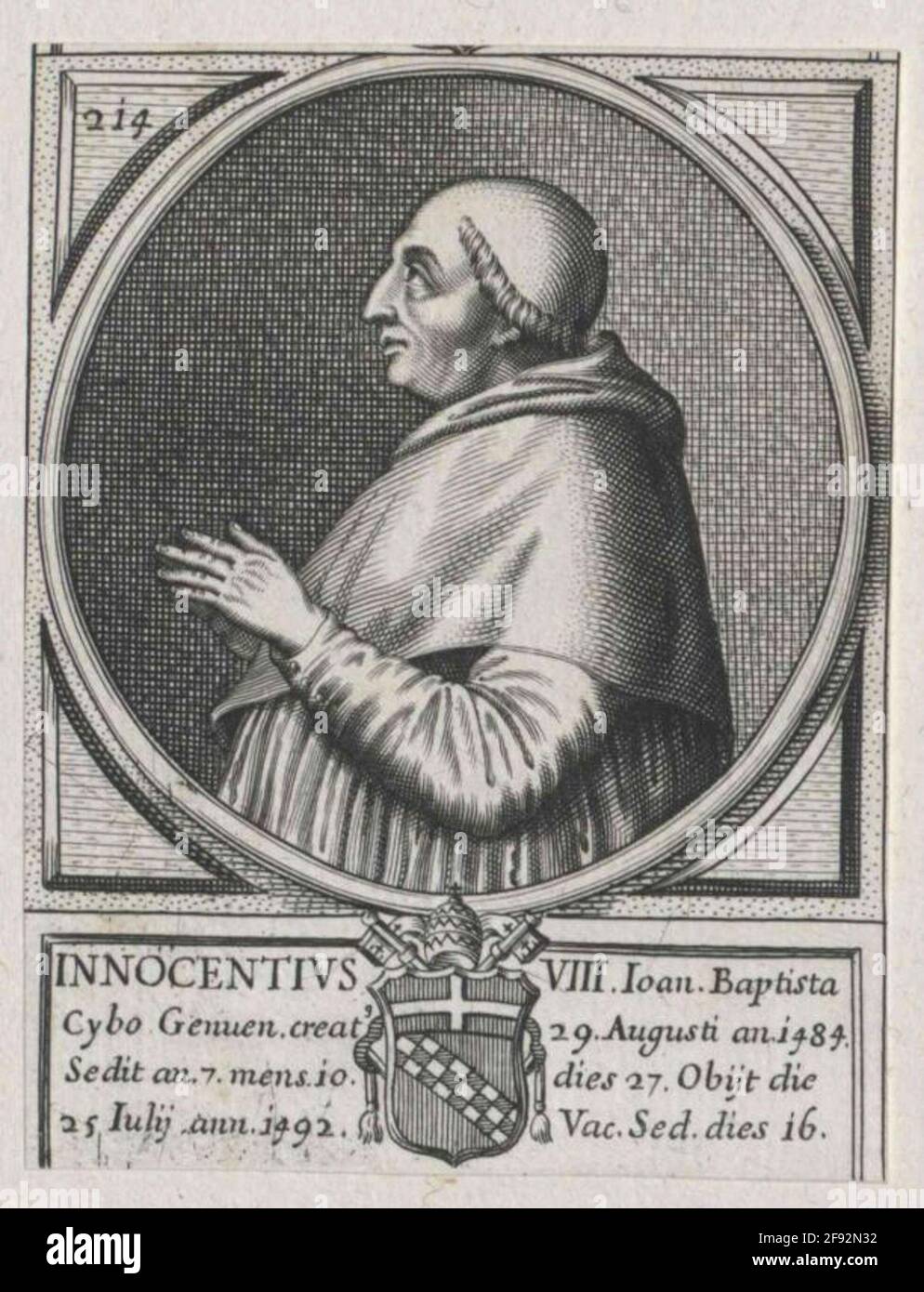 Innozenz Viii., Pope Stock Photo - Alamy