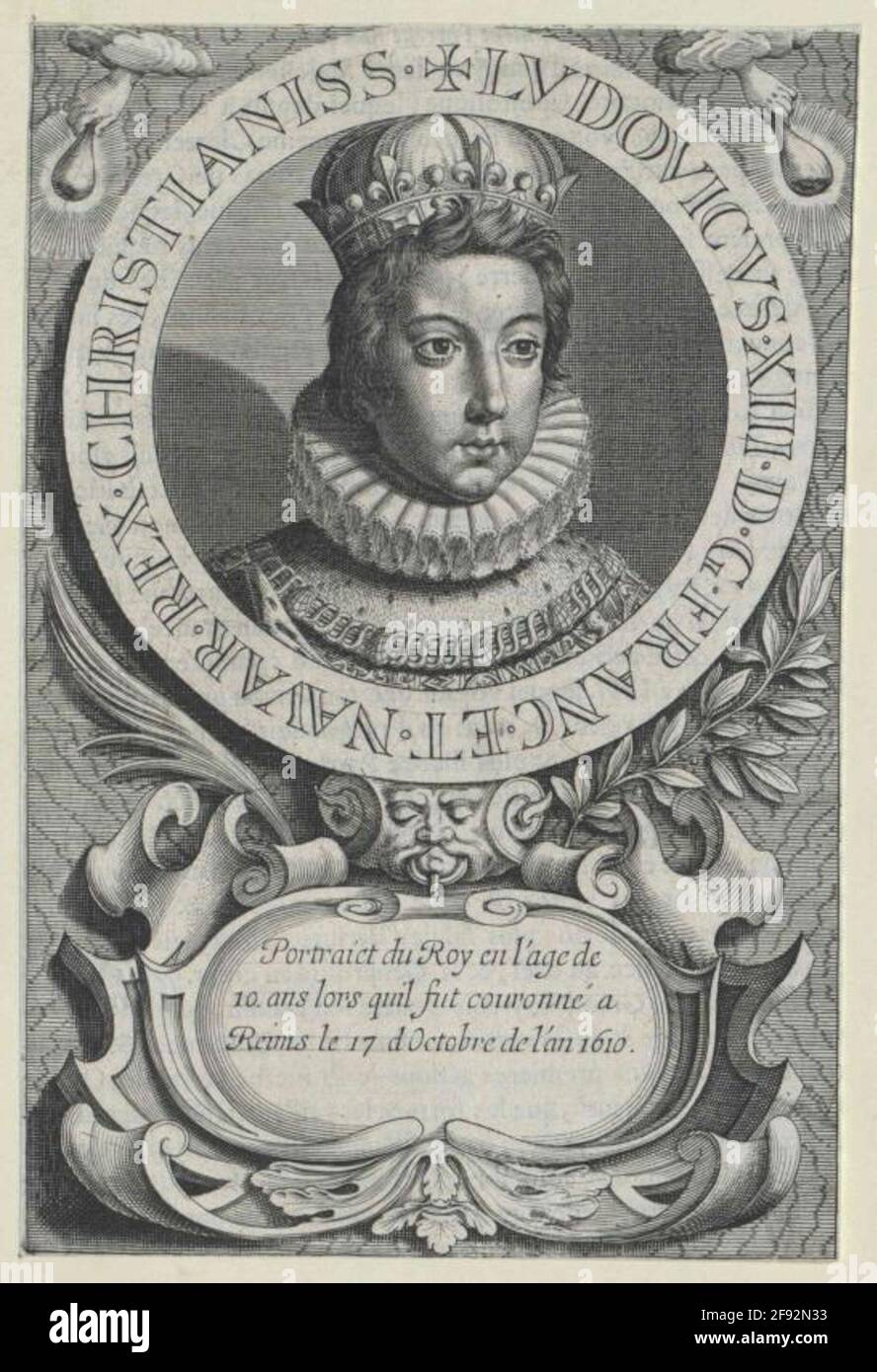 Ludwig XIII., King of France Stock Photo - Alamy