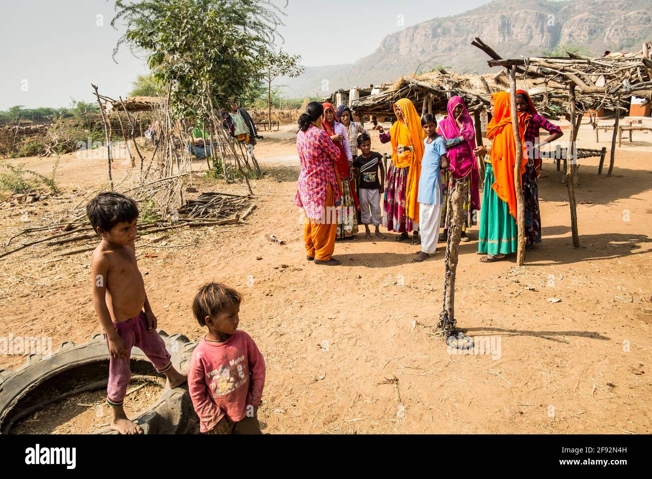 Rajasthani villagers hi-res stock photography and images - Alamy