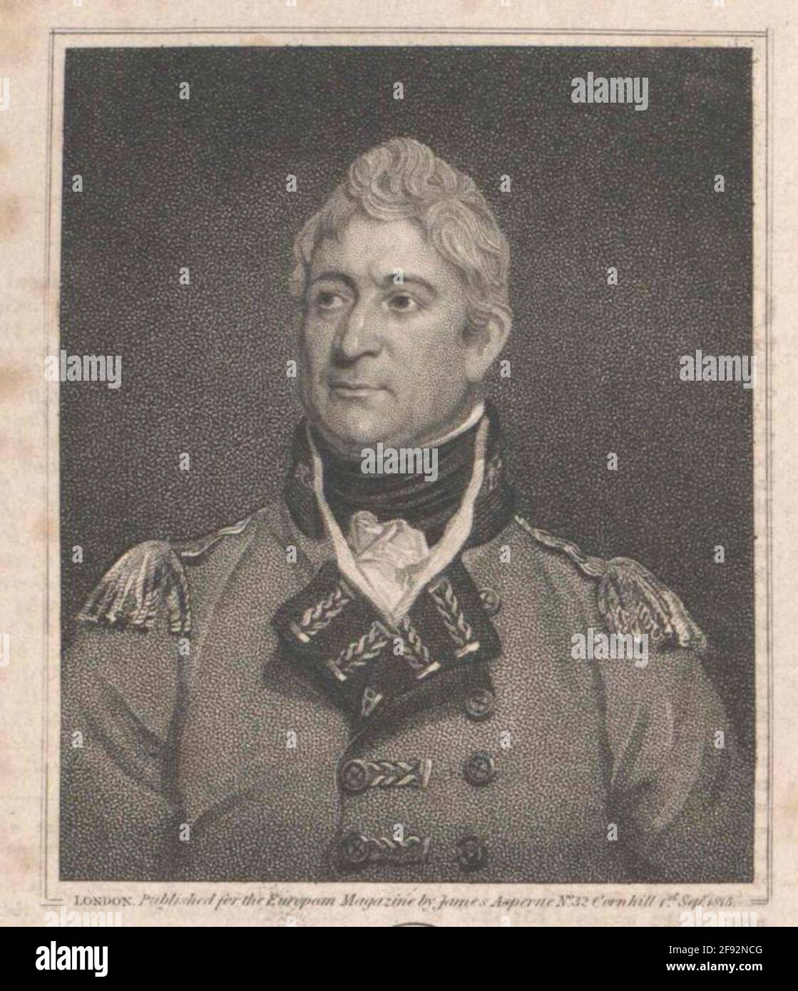 General thomas picton hi-res stock photography and images - Alamy