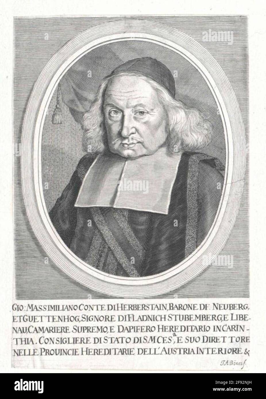 Herberstein, Johann Maximilian Graf too Stock Photo - Alamy