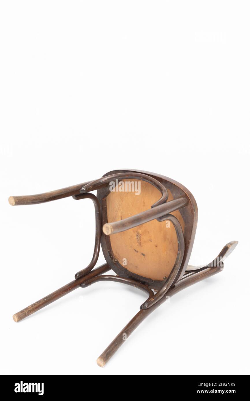 Overturned chair Cut Out Stock Images & Pictures - Alamy