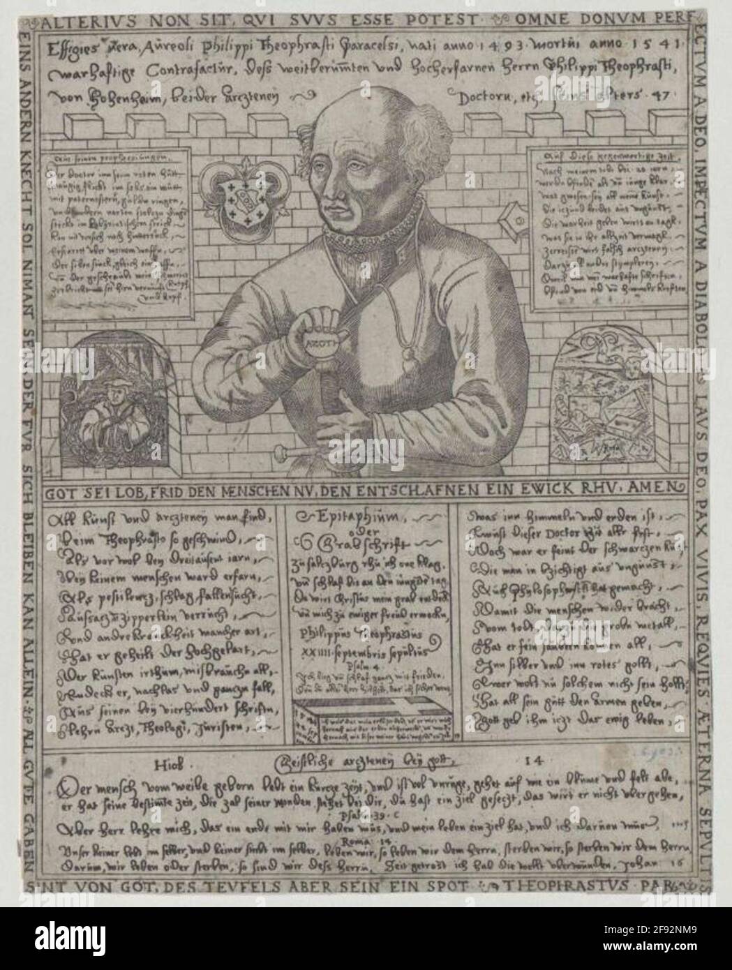 Scientist paracelsus hi-res stock photography and images - Alamy