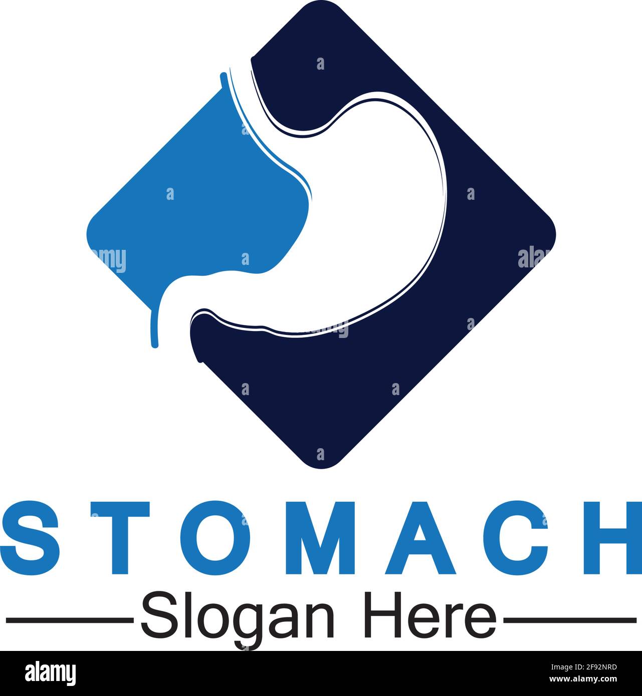 Stomach Health Logo vector illustration design - creative ...