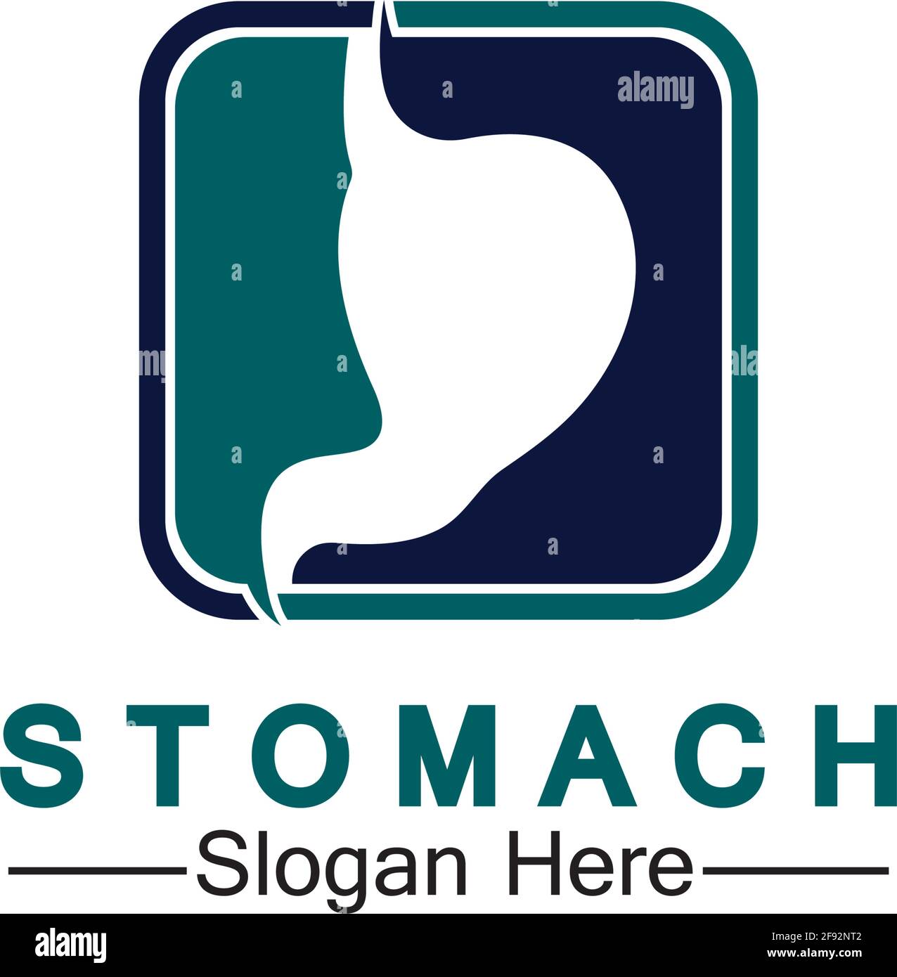 Stomach Health Logo vector illustration design - creative ...