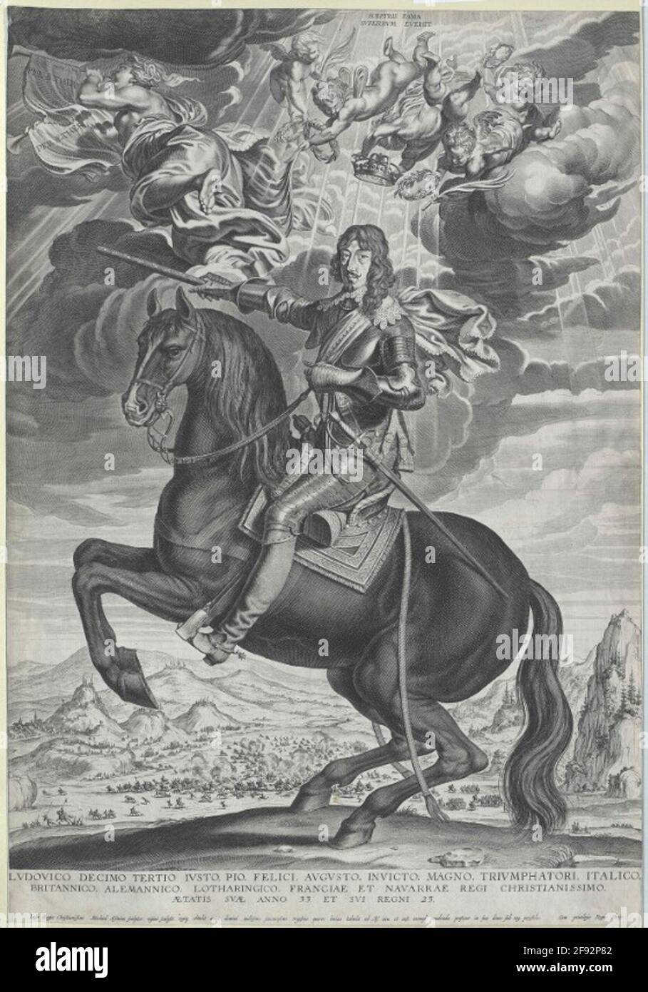 Ludwig XIII., King of France Stock Photo - Alamy