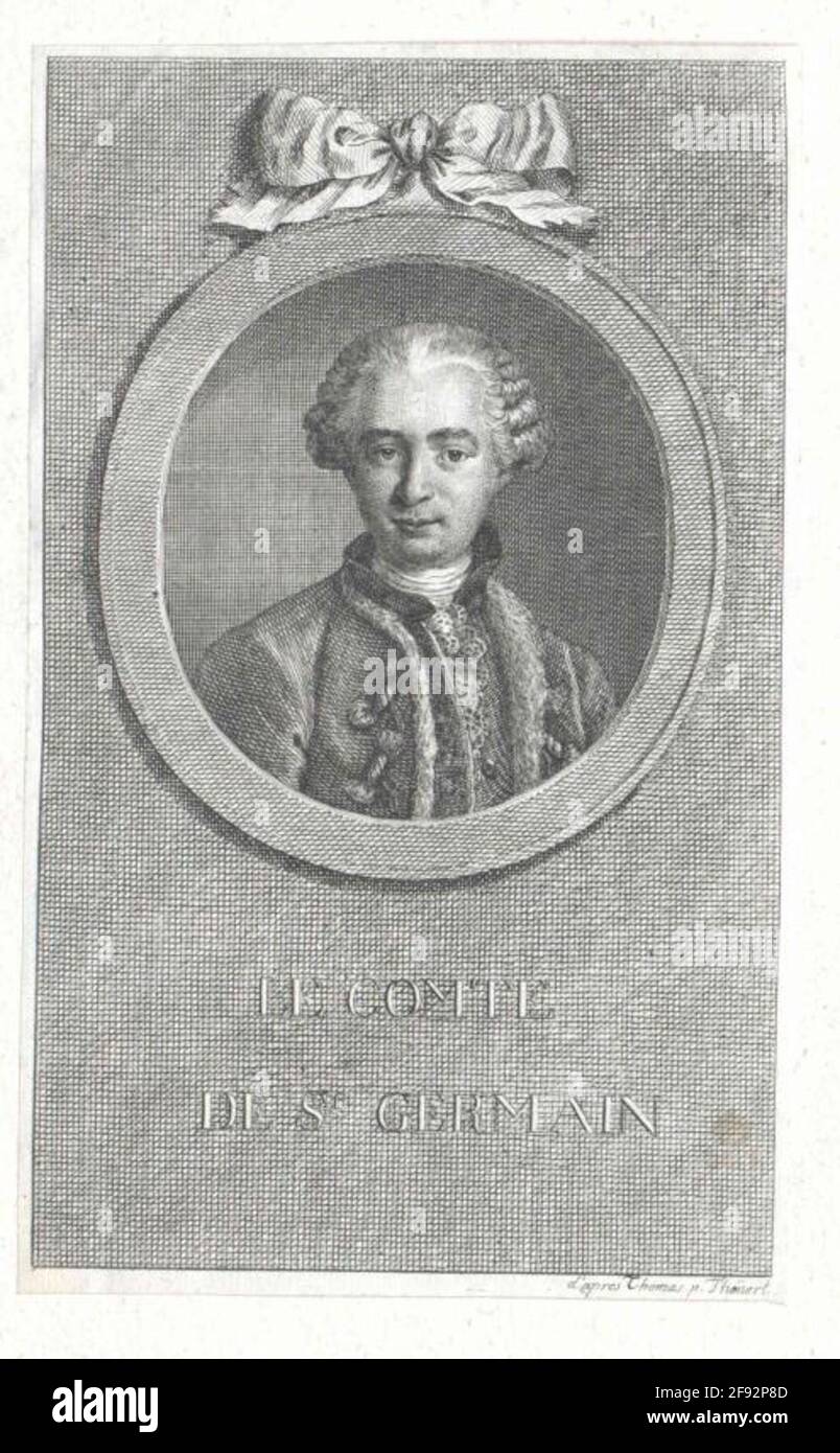 Saint Germain, ... "Count of Stock Photo - Alamy