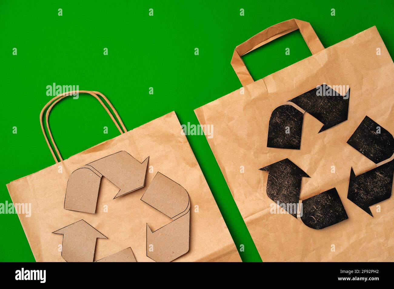 Concept of paper recycling, eco friendly consumerism Stock Photo - Alamy