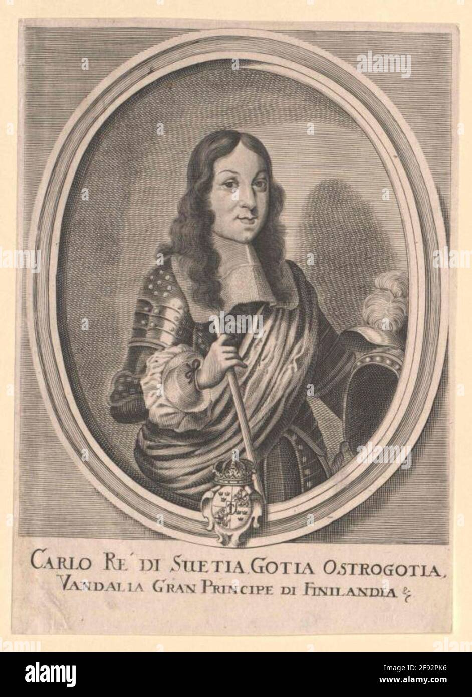 Karl Xi., King of Sweden Stock Photo - Alamy