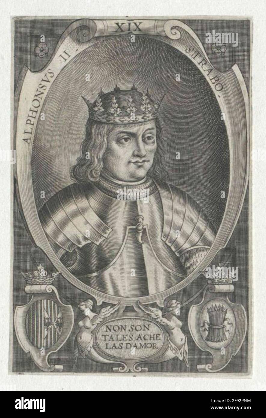 Alfons II., King of Naples Stock Photo - Alamy