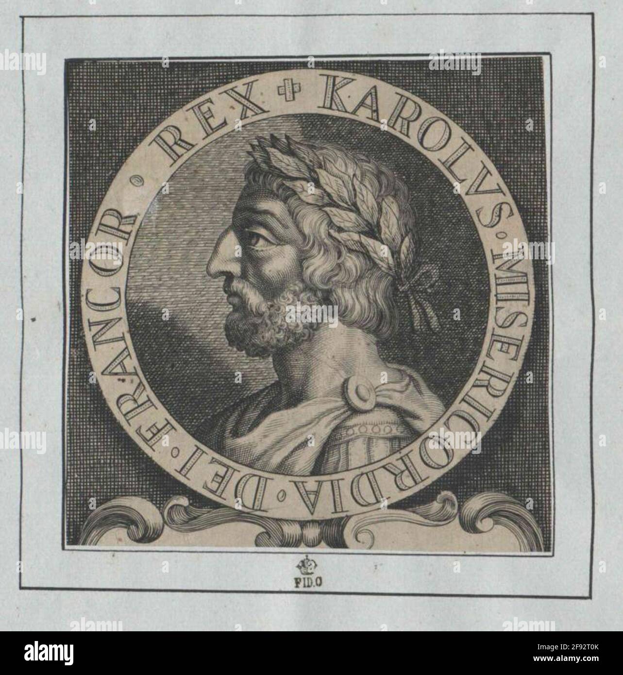 Karl II, the Kahle, Roman Emperor Stock Photo - Alamy