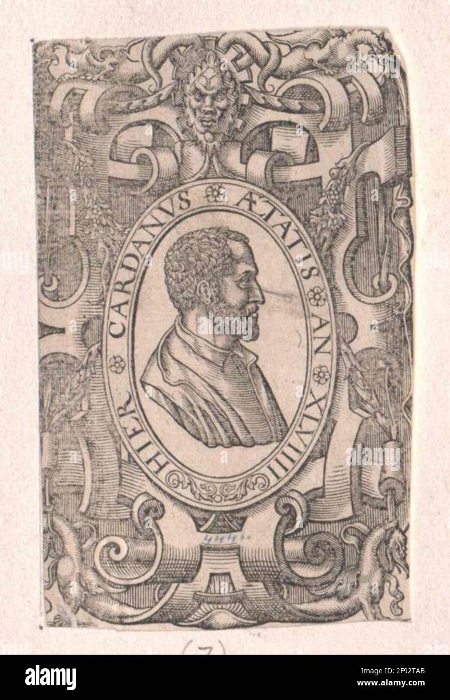 Girolamo cardano hi-res stock photography and images - Alamy