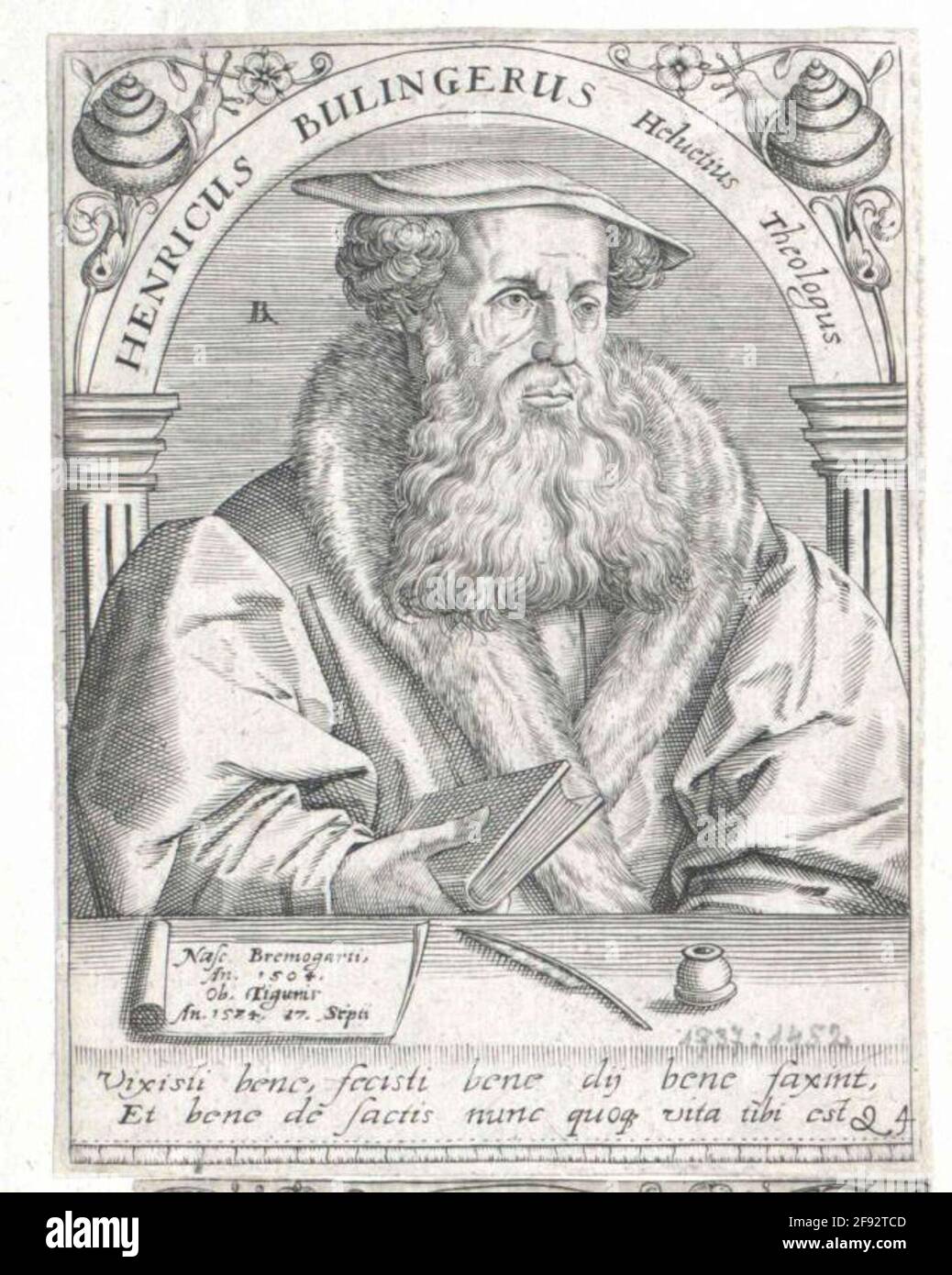 Heinrich bullinger hi-res stock photography and images - Alamy