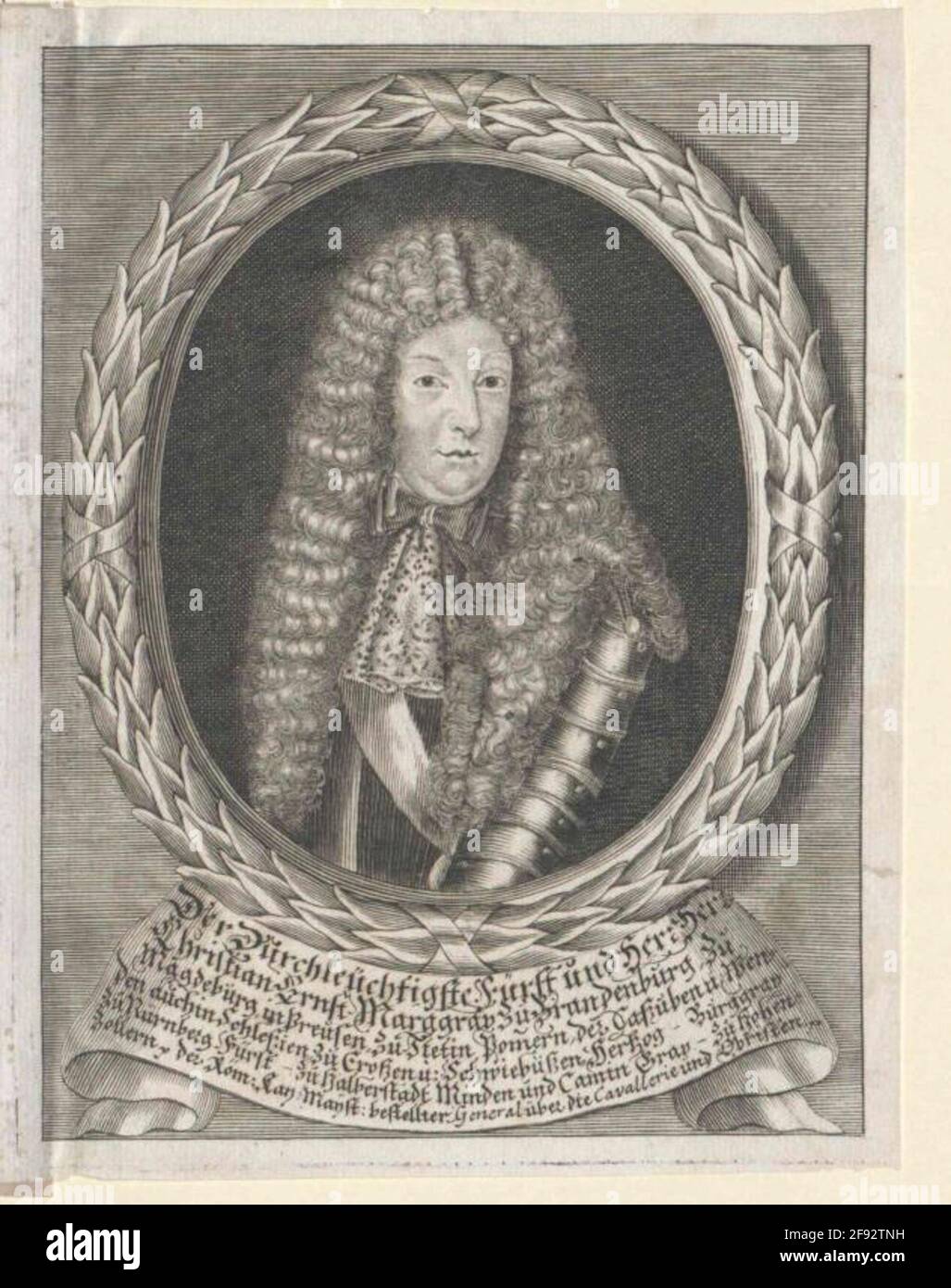 Christian ernst of bayreuth hi-res stock photography and images - Alamy