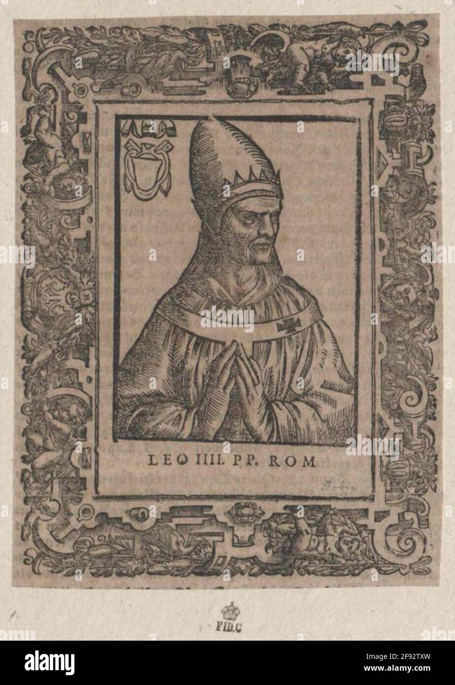 Leo IV., Pope Stock Photo - Alamy